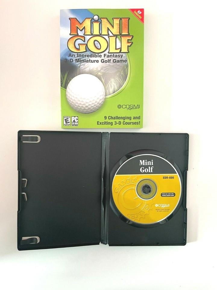 Mini Golf : PC CD ROM : Mini Golf 3D : Cosmi Software | eBay