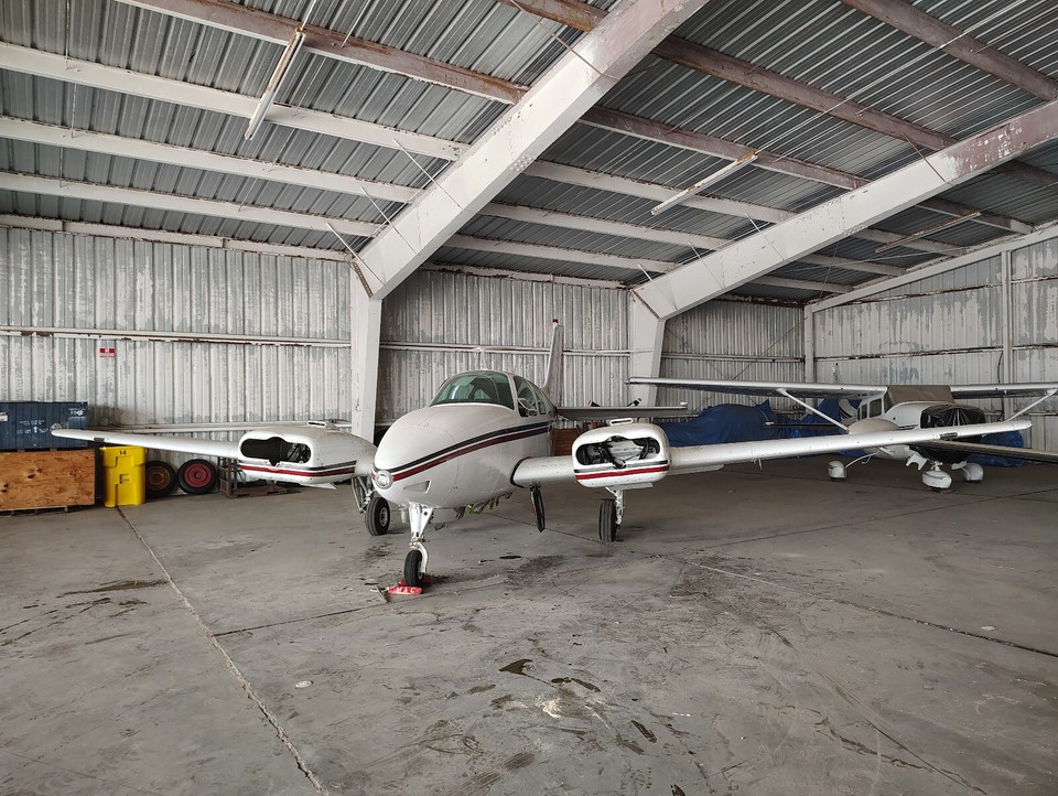 1966 BEECHCRAFT C55 BARON AIRFRAME, STEC 60-2 AUTOPILOT, HSI, GEAR UP ...