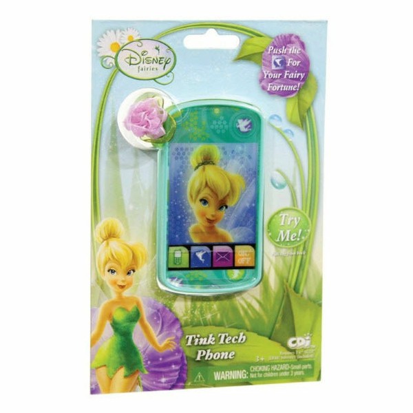 Disney Fairies Tinkerbell Tink Tech Talking Phone Peter Pan for sale ...