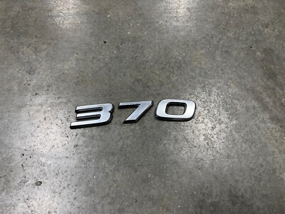 2009 2010 2011-2014 Nissan 370z Rear Bumper Emblem Badges OEM 3619 | eBay