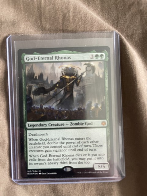 MTG God-Eternal Rhonas War of the Spark 163/264 Regular Mythic for sale ...