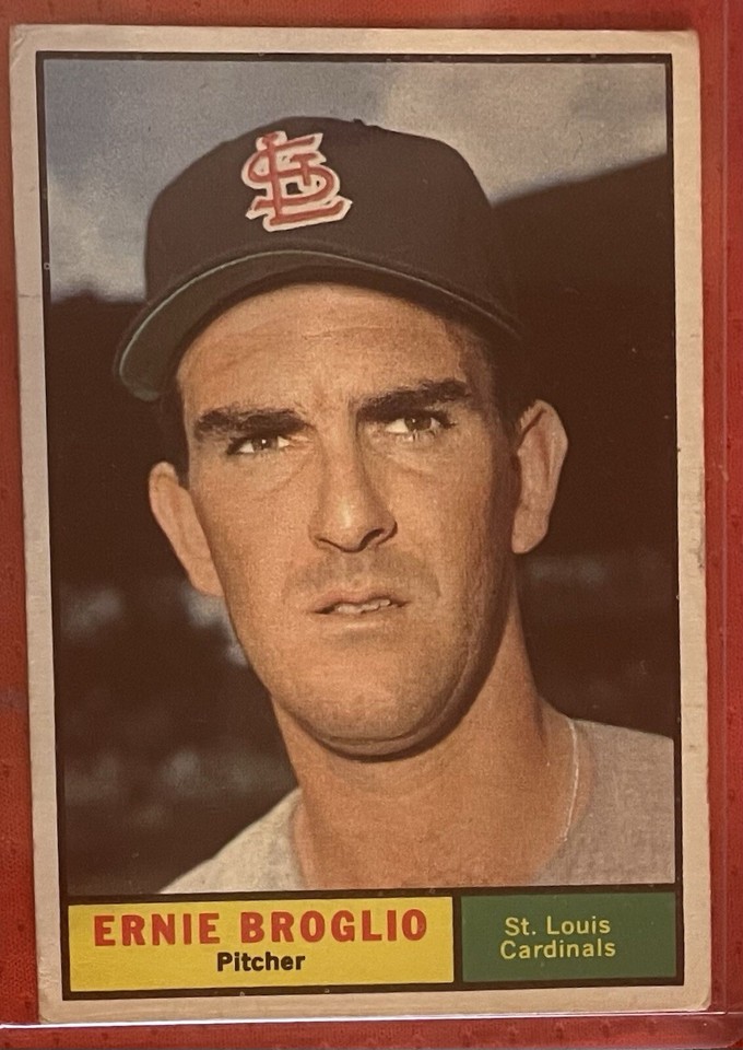 1959-1963 Rare Vintage St Louis Cardinals Baseball cards | eBay