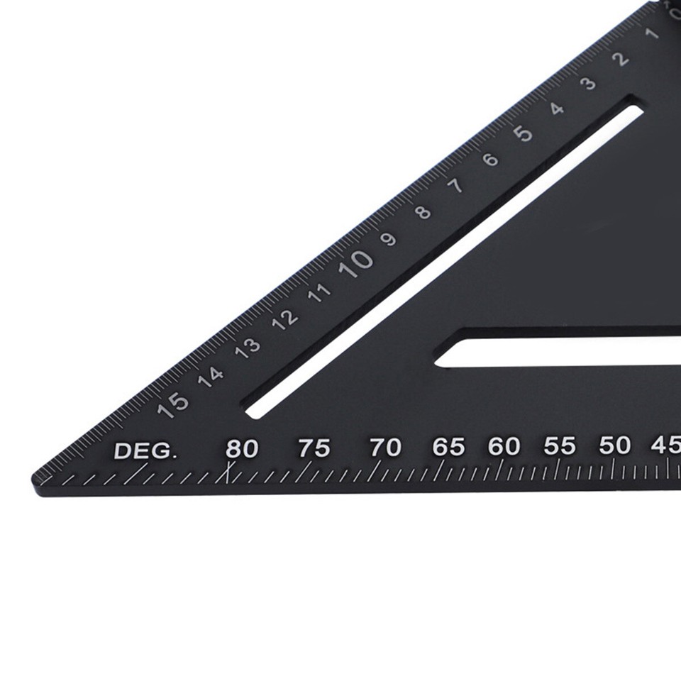 150/300mm Woodworking Aluminum Alloy Triangle Ruler Practical ...