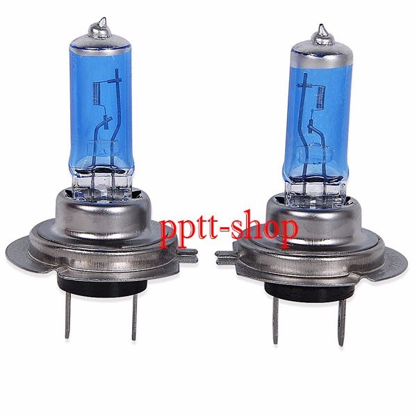 H7 Halogen Xenon Headlight Bright White 5000K 55w Lamp Light Bulb Low ...