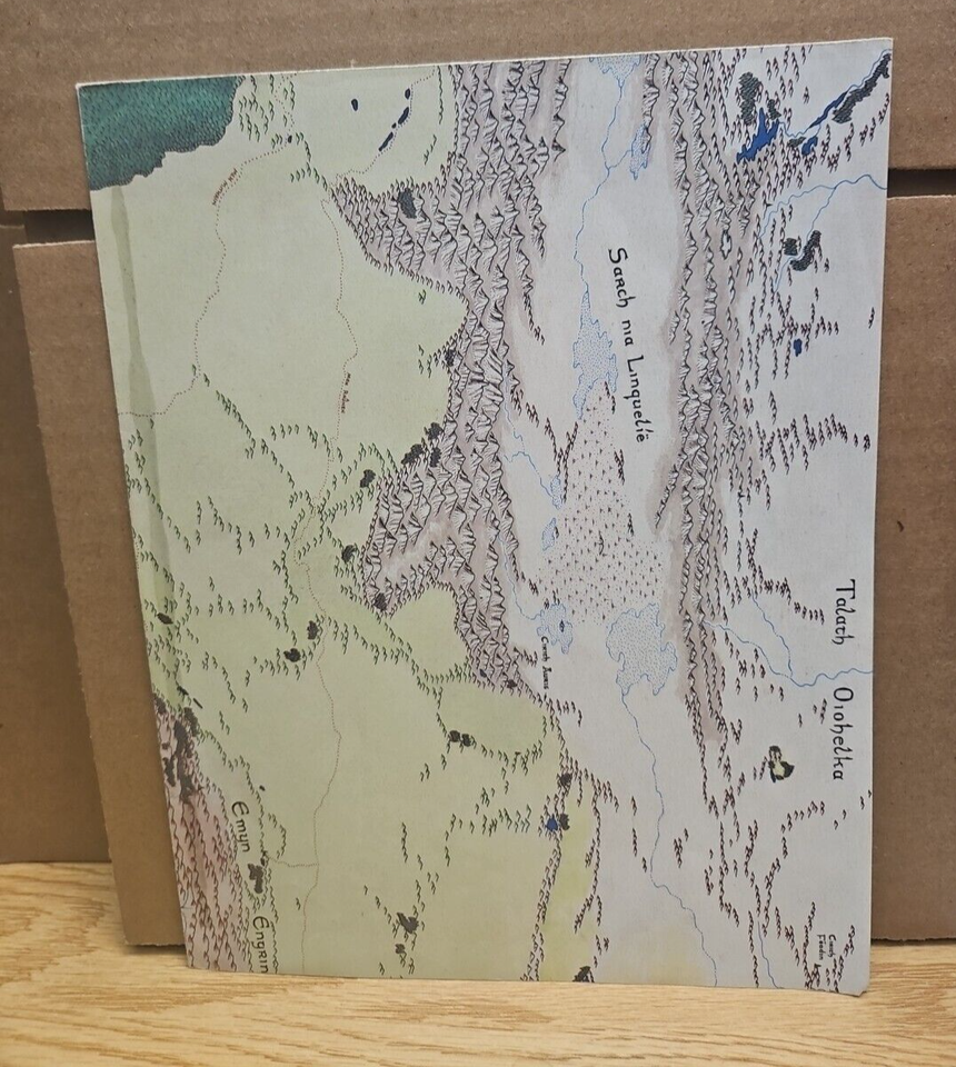 Mirkwood no2019 MIddle Earth MERP RPG ICE Poster MAP only for second ...