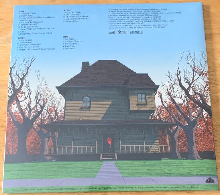 'Monster House' soundtrack splatter wax double LP, still sealed! | eBay