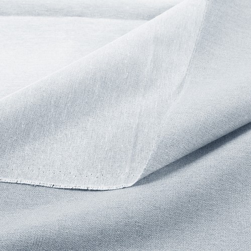 Baumwolle Stoff Uni Grau Schliff 280x280 CM Plane Saum Kissen ...