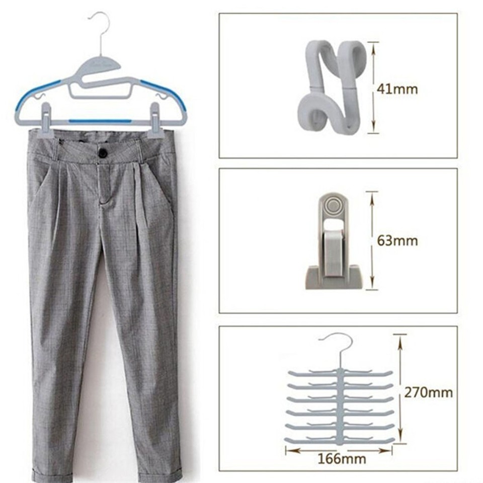 Scarf Hanging Display Holder Organizer Storage Rack Clothes Hanger ...