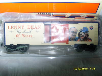 NIB LIONEL "O" GAUGE' LENNY DEAN "MR LIONEL" BOX CAR | eBay