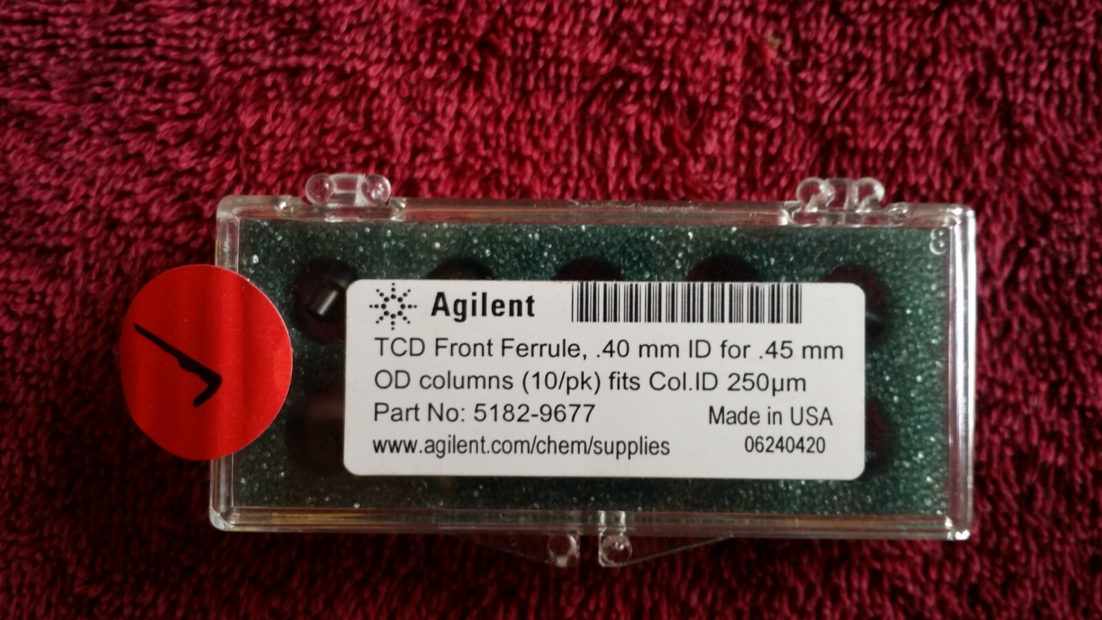 AGILENT 5182-9677 TCD FRONT FERRULE for sale online | eBay