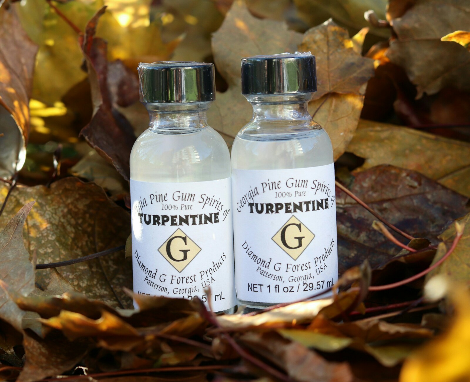 Diamond G Forest 100 Pure Gum Spirits of Turpentine 1oz Bottle | Compra ...