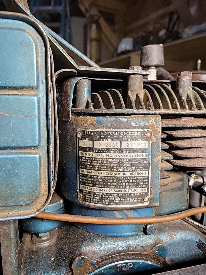 Vintage Economy Engineered WINCO F3000 gas power Generator tested works ...