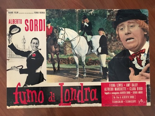 FOTOBUSTA,B8, FUMO DI LONDRA ALBERTO SORDI FIONA LEWIS 1966 | eBay