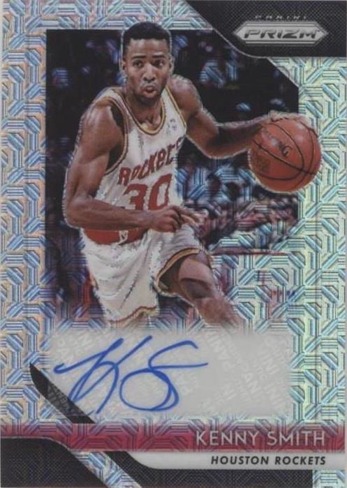 2018-19 Panini Prizm - Signatures Kenny Smith #S-KSM Mojo Prizm /25 (AU ...