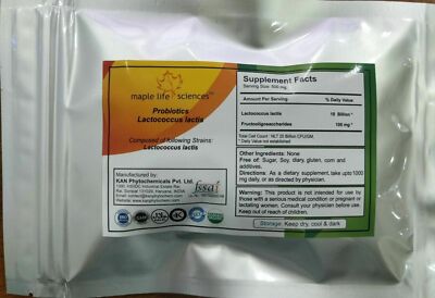 Probiotic blend of Lactococcus lactis 20 Billion CFU/GRAM High Quality ...