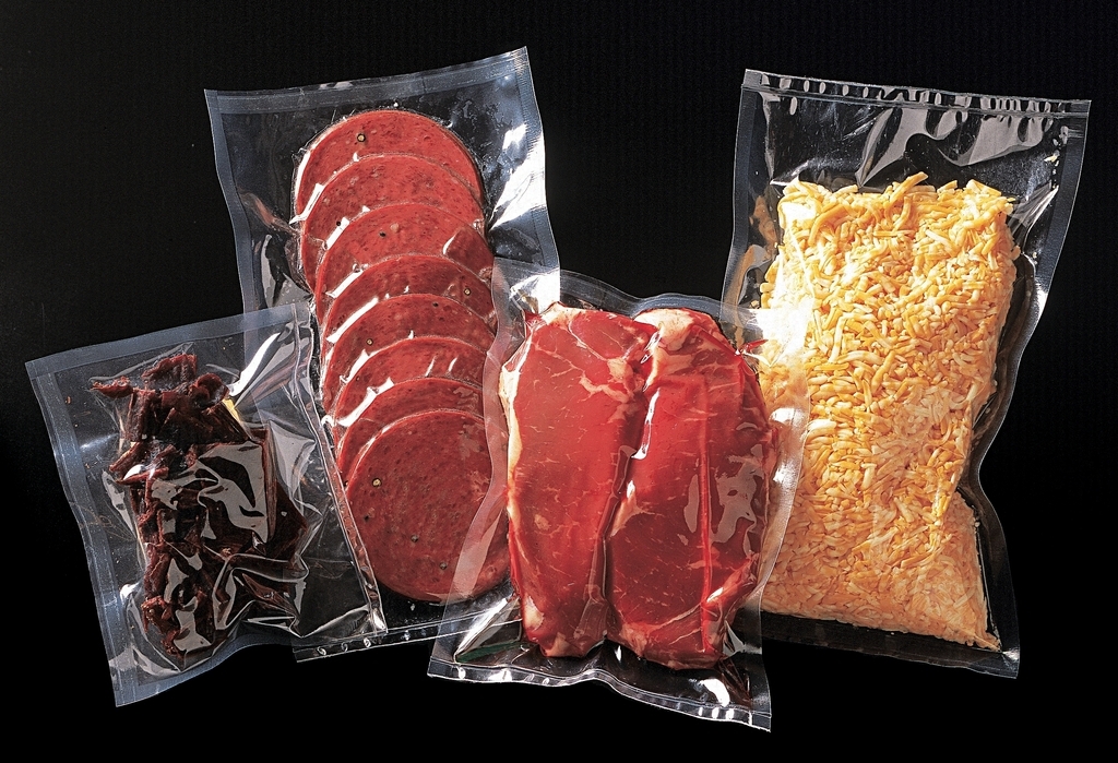 Vacuum Seal Sealer Pouch Pouches Pack Food Bags Clear Butchers Meat Bag ...