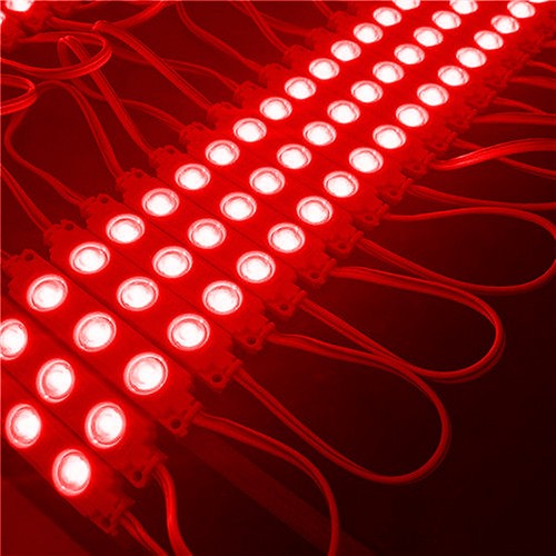 20X LED Module Werbebeleuchtung Ad Showcases Red Light Advertisement ...