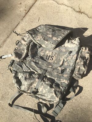 COMPLETE US MILITARY ACU MOLLE II LARGE RUCKSACK FIELD PACK EXCELLENT ...