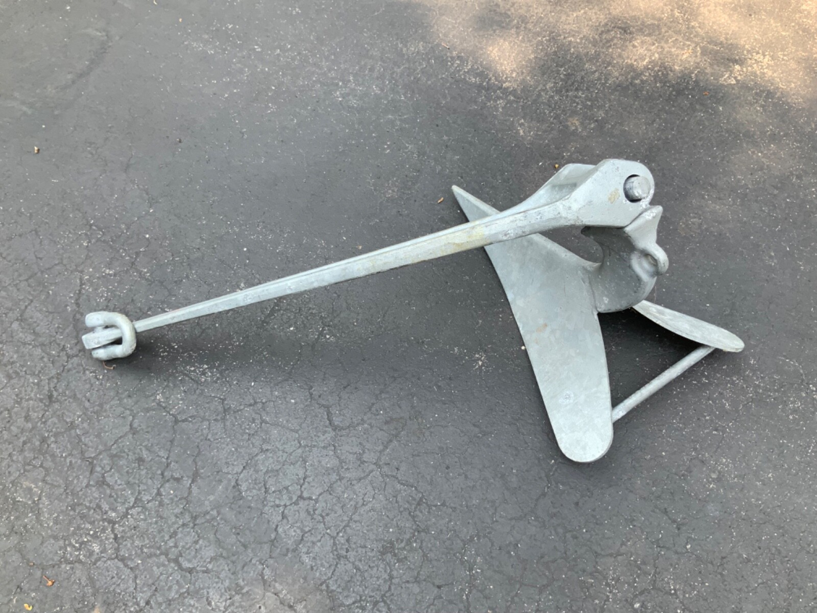 CQR pivoting galvanized steel anchor - 45 lbs, made in Scotland, never ...