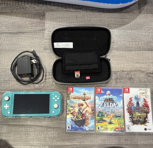 Nintendo Switch Lite Bundle With 4 Games And 128 GB Sd Card | eBay