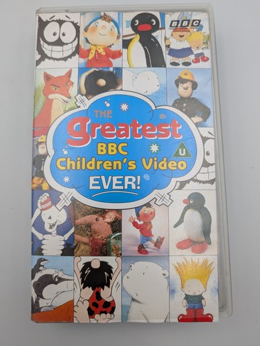 The Greatest BBC Children’s Video Ever Vhs Children’s Fireman Sam Pingu ...