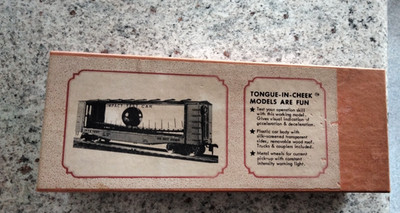 Walthers HO Scale Impact Test Car, Tongue In Cheek Model 'NEW IN BOX ...