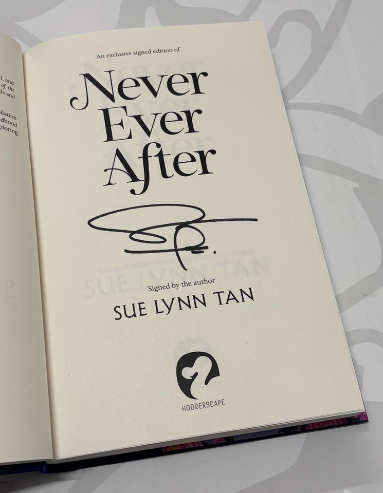 Never Ever After by Sue Lynn Tan - Signed Edition | eBay UK