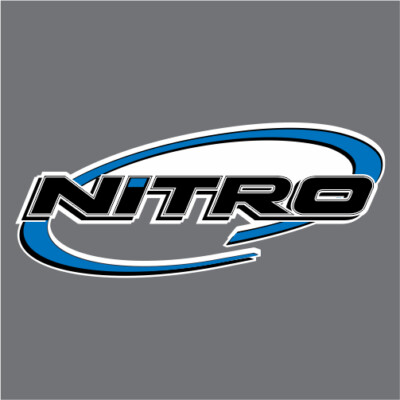 Nitro Cobalt Blue Carpet Graphic Decal Sticker for Fishing Bass Boats ...