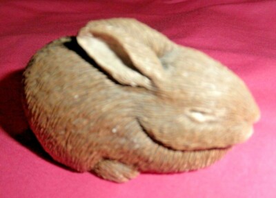Vintage SANDICAST Baby Bunny Rabbit Figurine, signed Sandra Brue | eBay