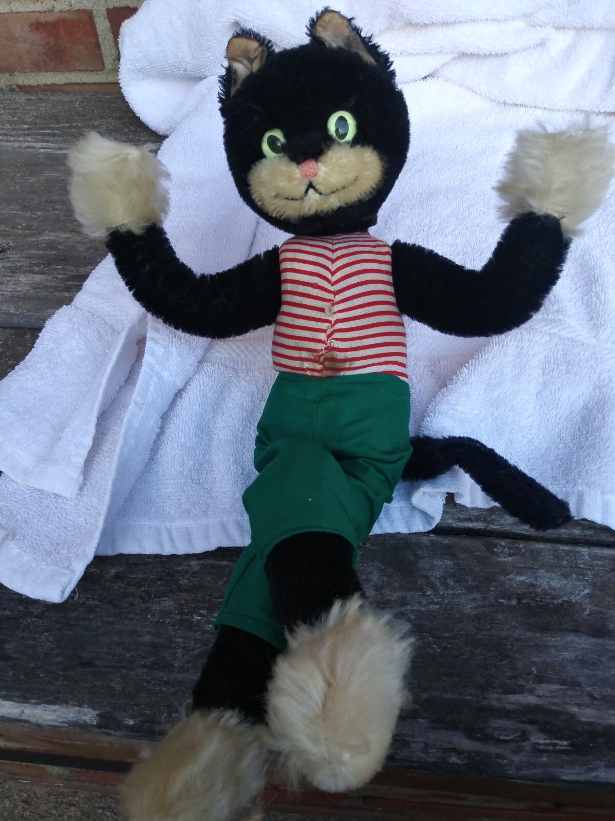 Schuco Bigo – Bello Vintage Stuffed Cat 16" tall | eBay