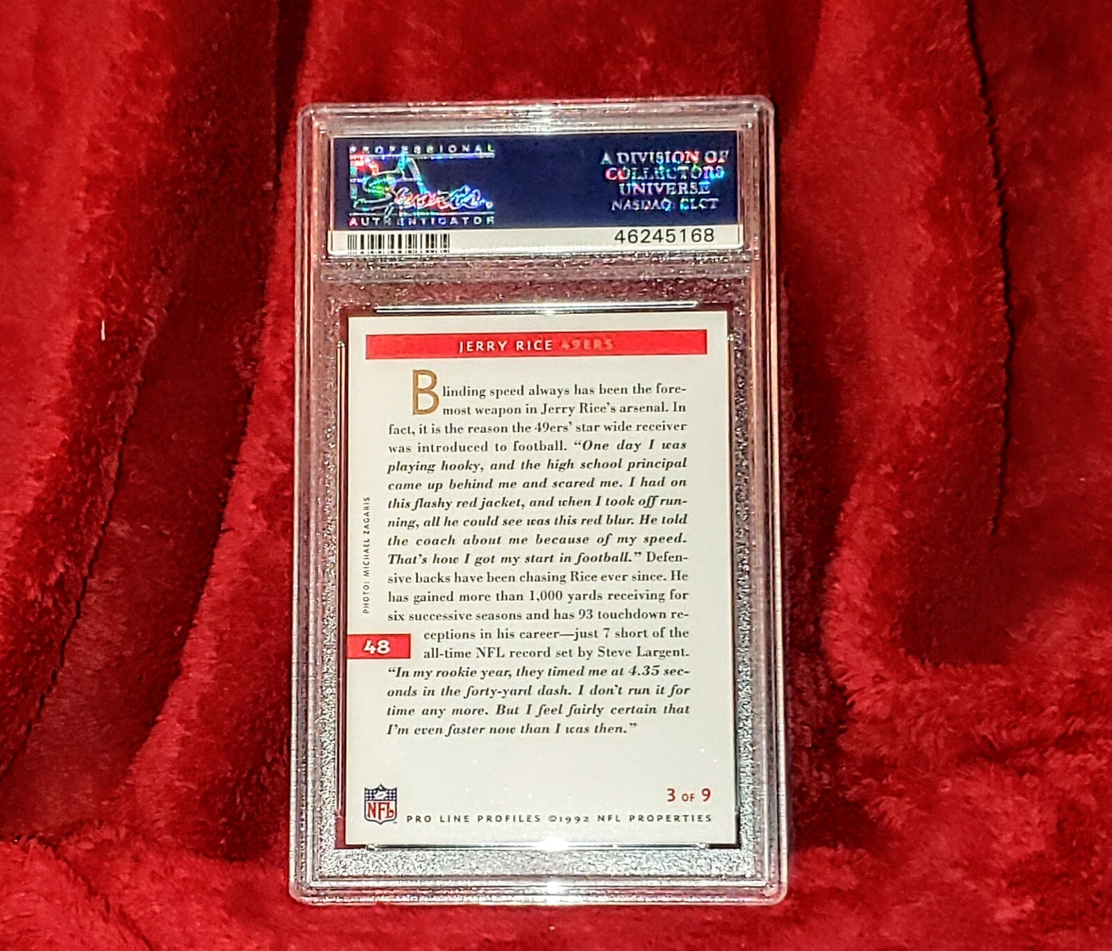 1992 Pro Line Profiles - #48 Jerry Rice for sale online | eBay