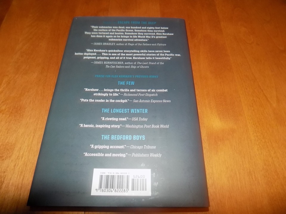 ESCAPE FROM THE DEEP AUTOGRAPHED COPY Author SIGNED USS Tang WWII Sub ...