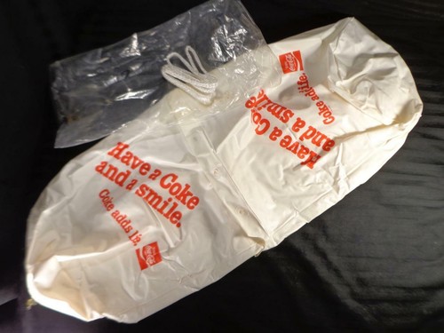 Vintage 1970's Coca Cola inflatable HAVE A COKE AND A SMILE pool float ...