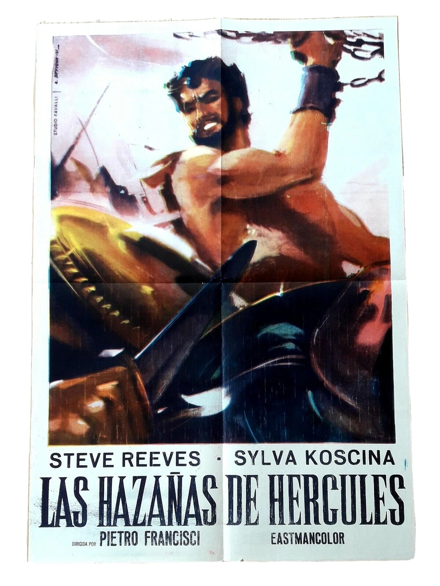 Steve Reeves Hercules Poster