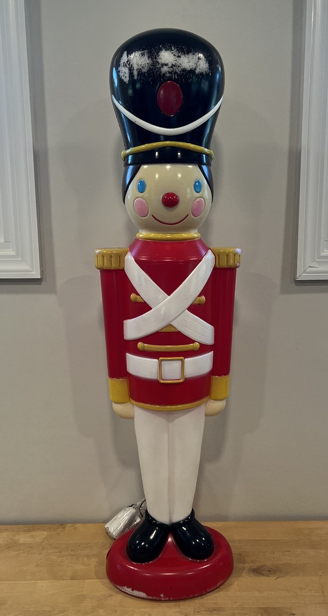 Lighted Toy Soldier Christmas Decoration CDL 180cm 6Ft Tall Life Size