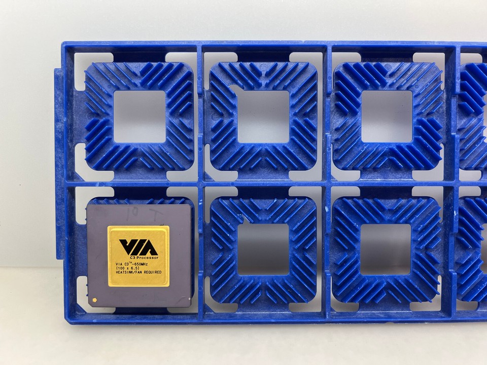 VIA C3 650MHz Socket 370 CPU Free Shipping | eBay