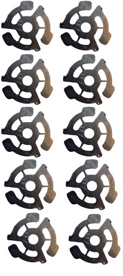 45rpm Record Insert Adapters - Black Total of 10 Pieces | eBay