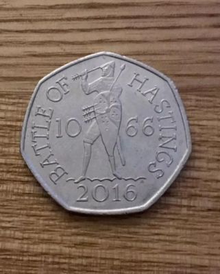 Battle of Hastings 1066 rare 50p coin. 2016. (Predicted 2020 Value £ ...