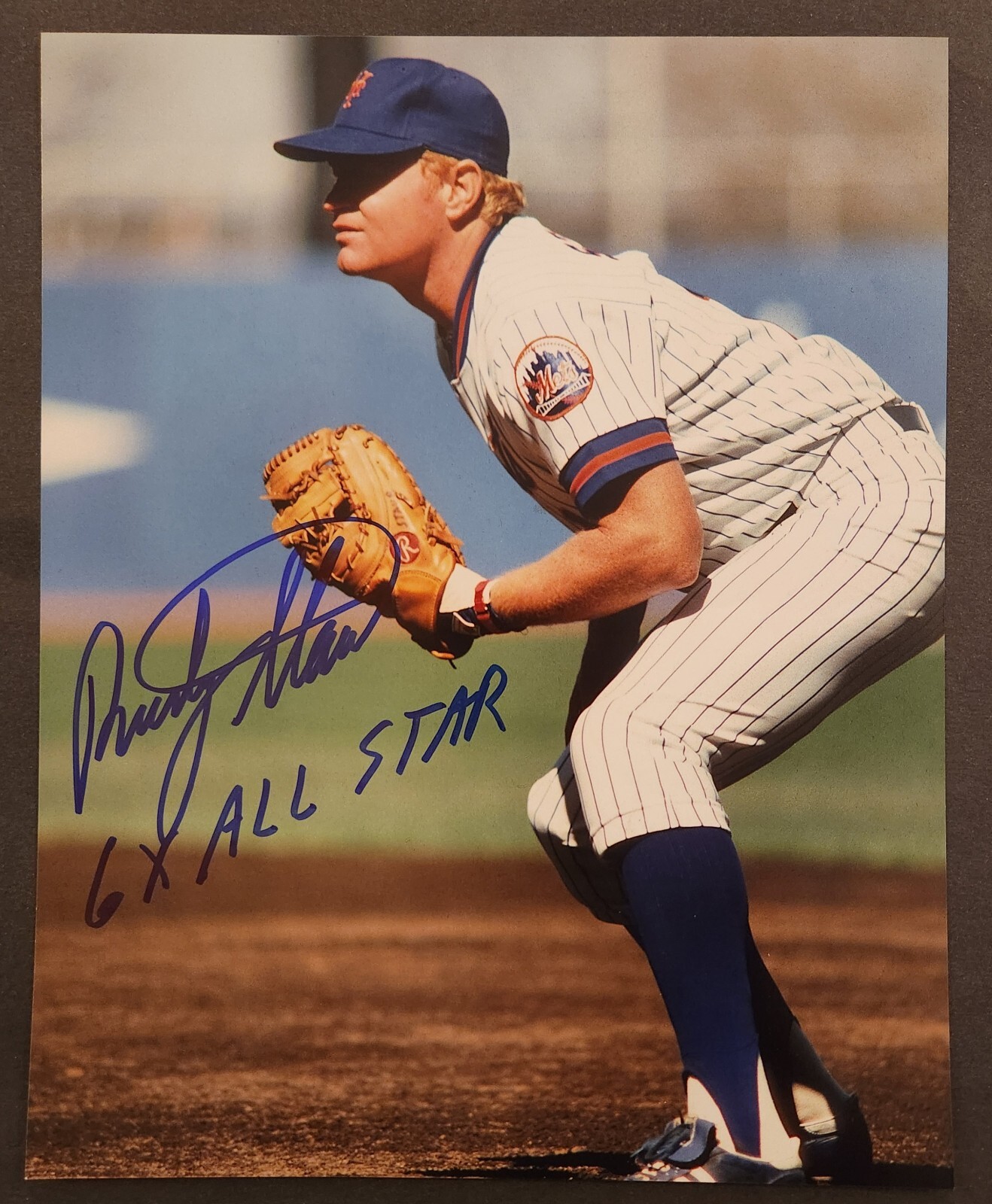 RUSTY STAUB Autographed 8x10 Photo Signed IN-PERSON 6 x All Star Mets ...