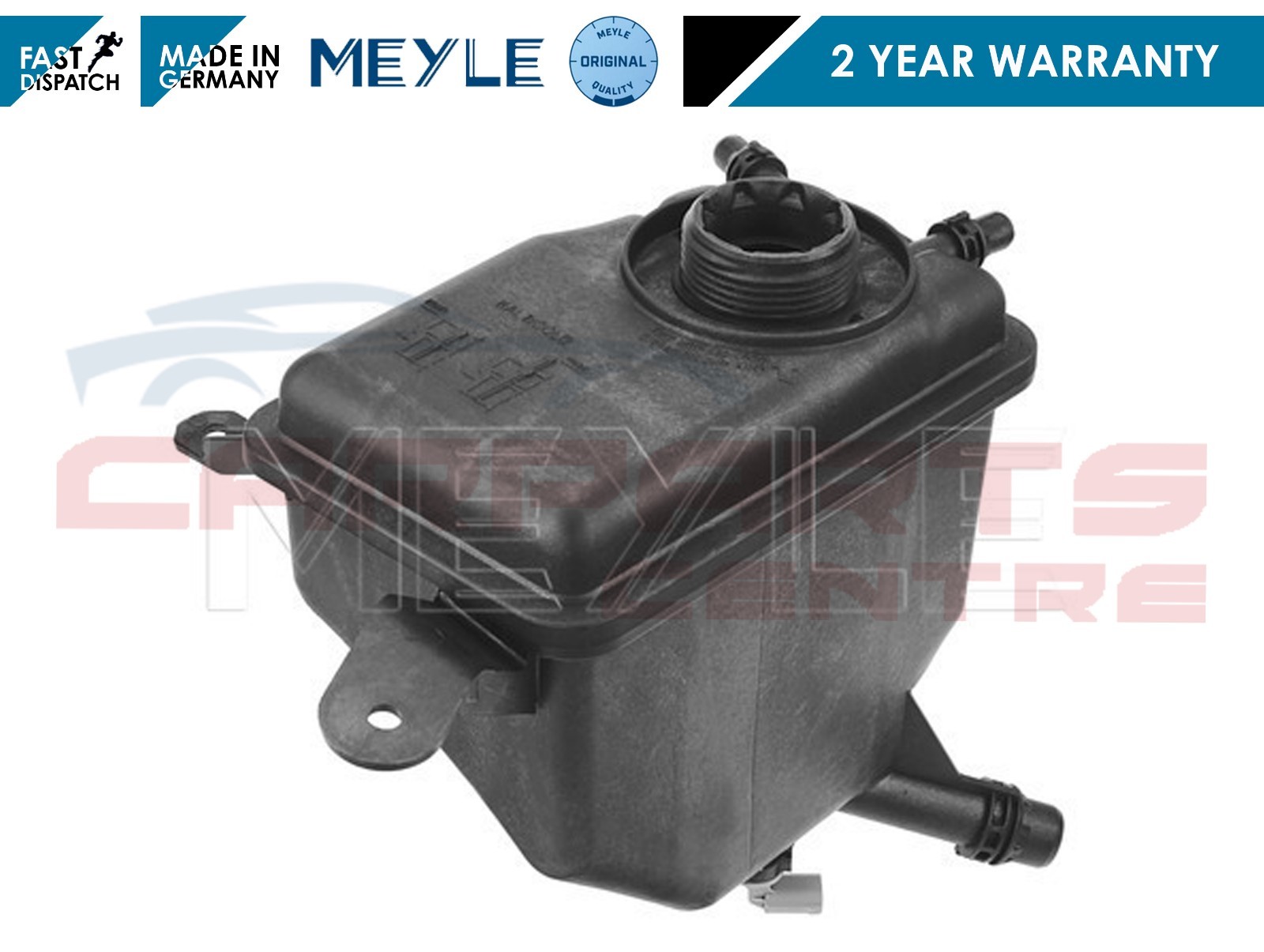 FOR E60 E61 E63 E64 RADIATOR COOLANT COOLING EXPANSION TANK + SENSOR ...