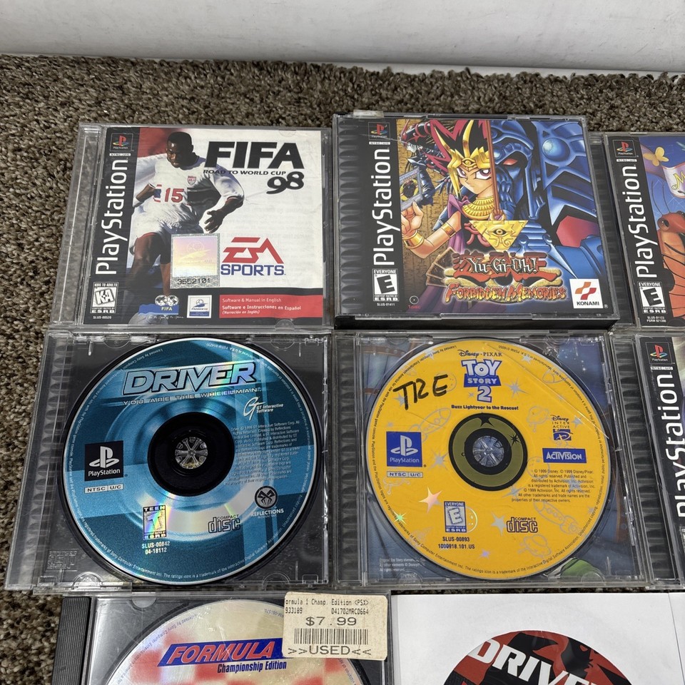Sony PlayStation PS1 Game Lot Of 11 Games Tested | eBay