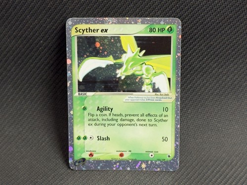 Scyther EX Holo 102/109 - EX Ruby & Sapphire - Pokemon Card - NM/M ...
