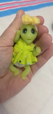 Full Body Silicone Mini Micro Preemie Baby Alien Ooak Reborn Doll ...