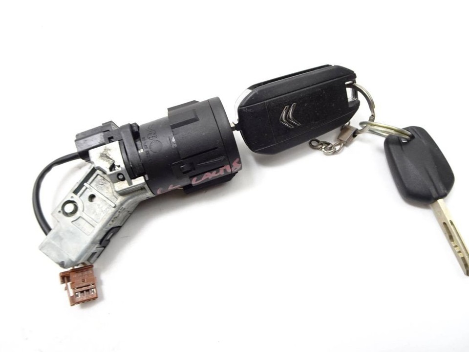 Citroen C4 Cactus 2015 Diesel Ignition barrel lock 9663123380 LPK27658 ...