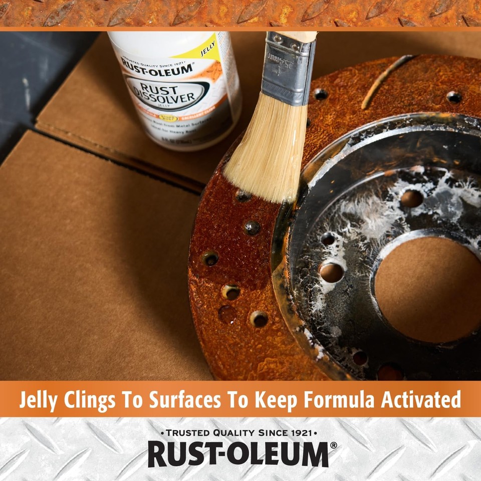 Rust-Oleum Rust Dissolver Jelly | Heavy-Duty Corrosion 8 Fl Oz (Pack of ...