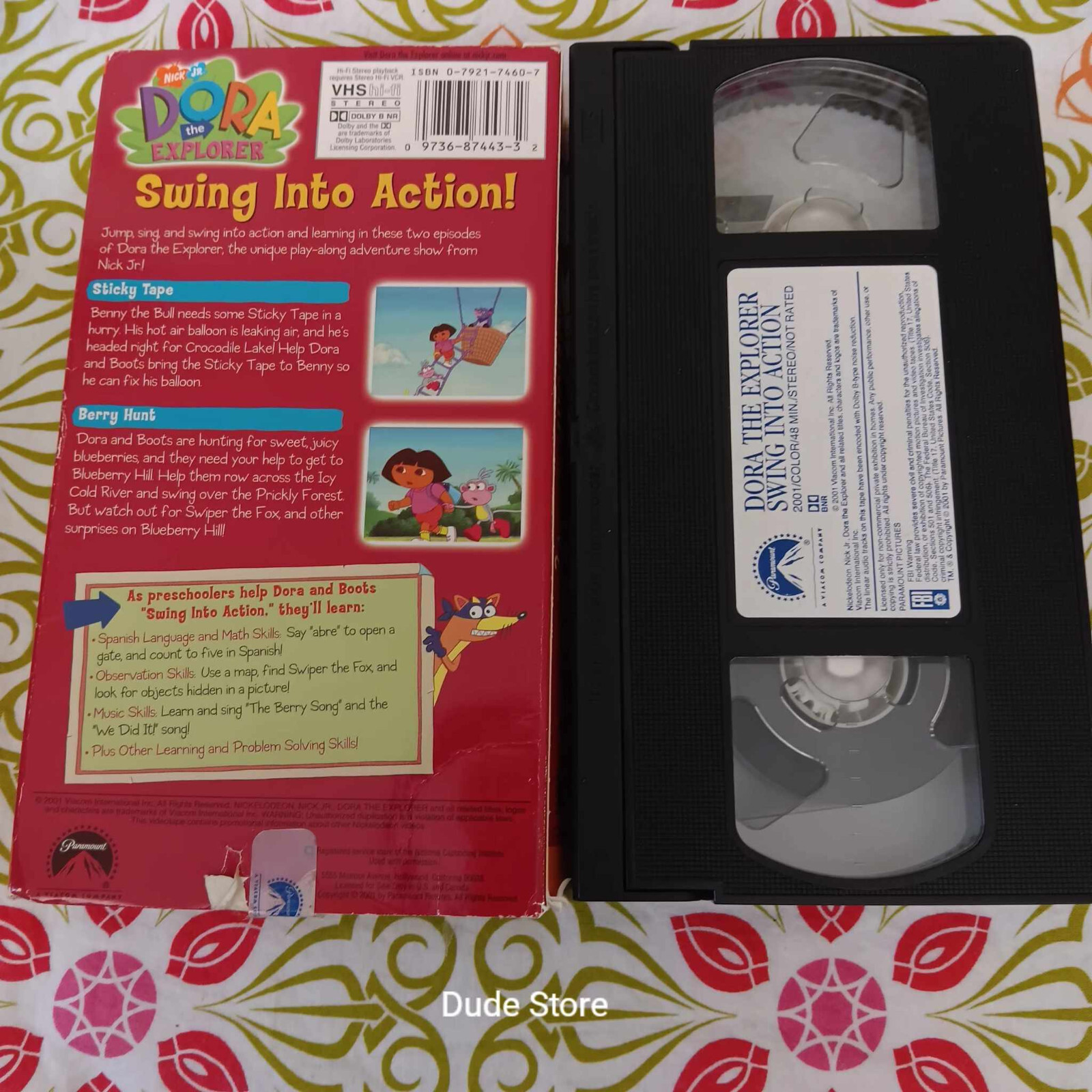 Dora the Explorer - Swing Into Action - Original 2001 VHS 97368744332 ...