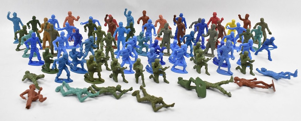 MPC Ring Hand Plastic Army Men Toy Soldiers Figure Lot | eBay