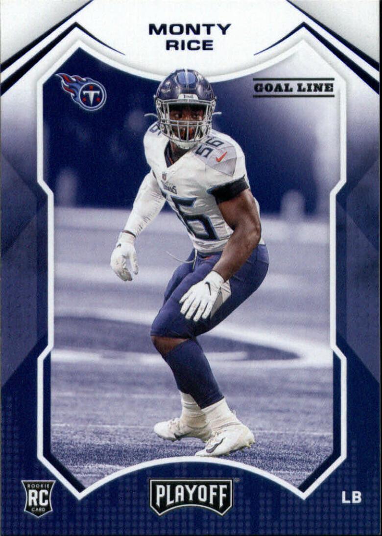 2021 Panini Playoff - Rookies Monty Rice #280 Goal Line (RC) for sale ...