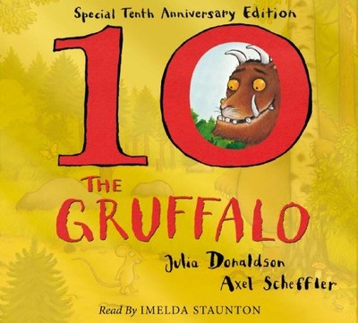 The Gruffalo 10th Anniversary Edition by Donaldson, Julia CD-Audio Book ...