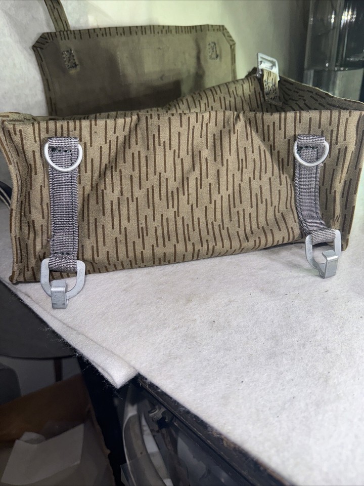 East German NVA Rucksack Strichtarn Camo Field Pack Raindrop Backpack ...